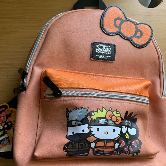 Hello Kitty | Other | Orange Sanrio X Naruto Mini Backpack | Poshmark